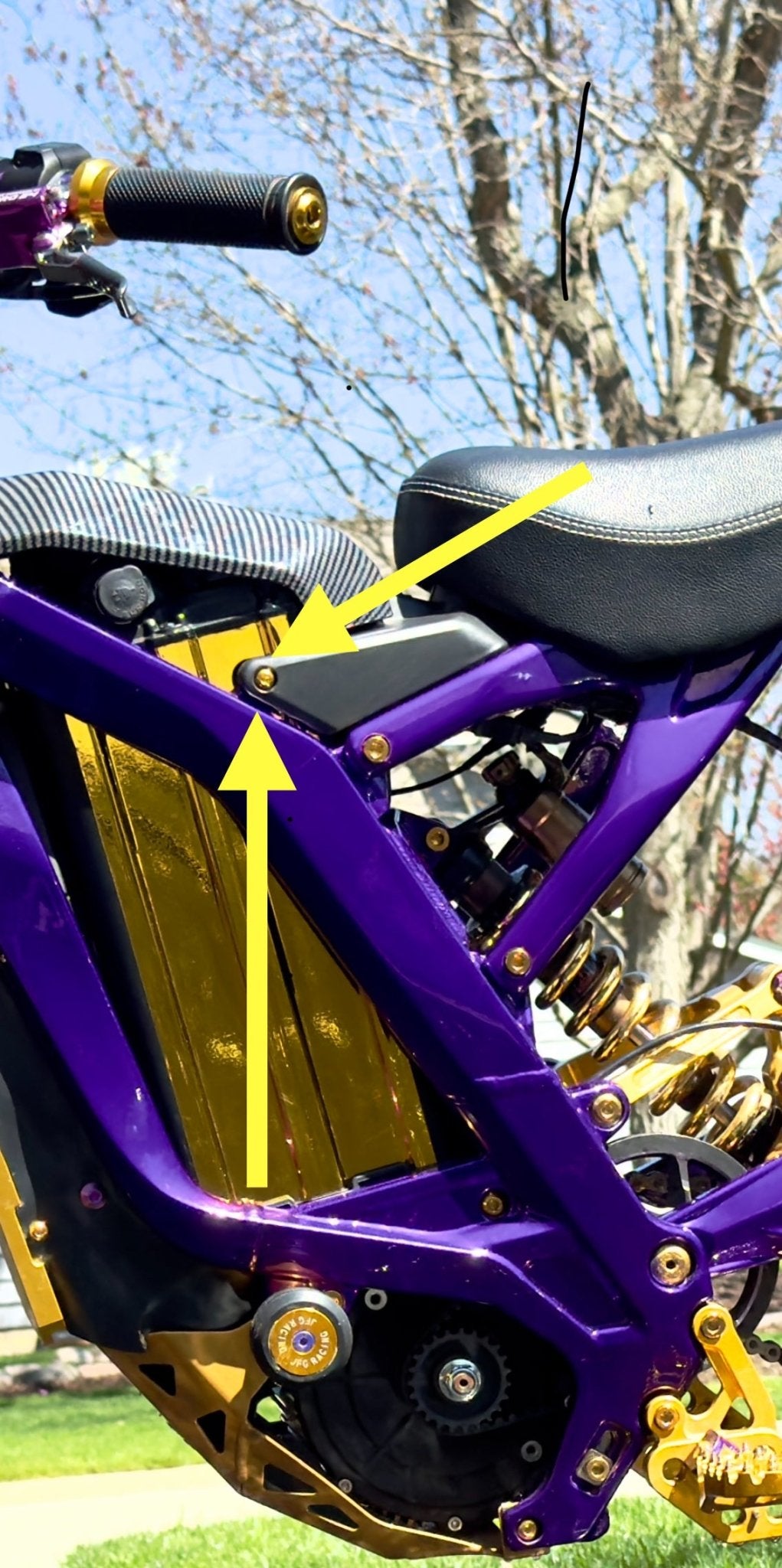Titanium Bolts for Side-Plastics (Lock for Battery Lid) Surron, Segway ...