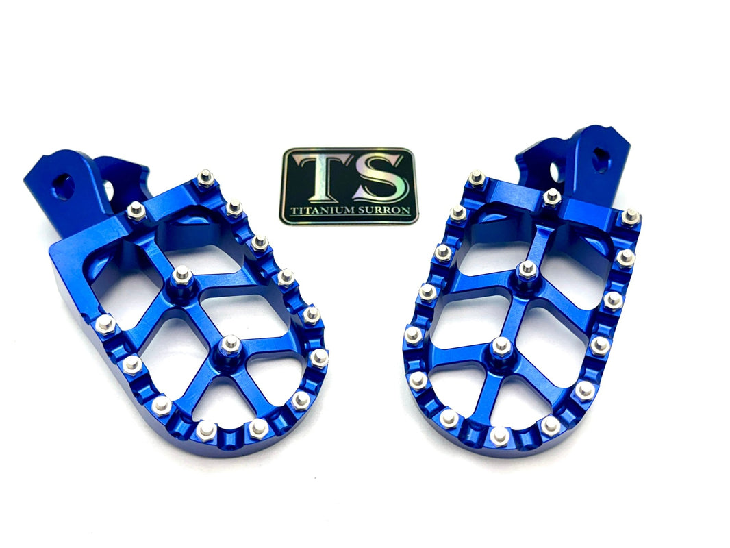 Surron Footpegs and Brackets – Titanium Surron