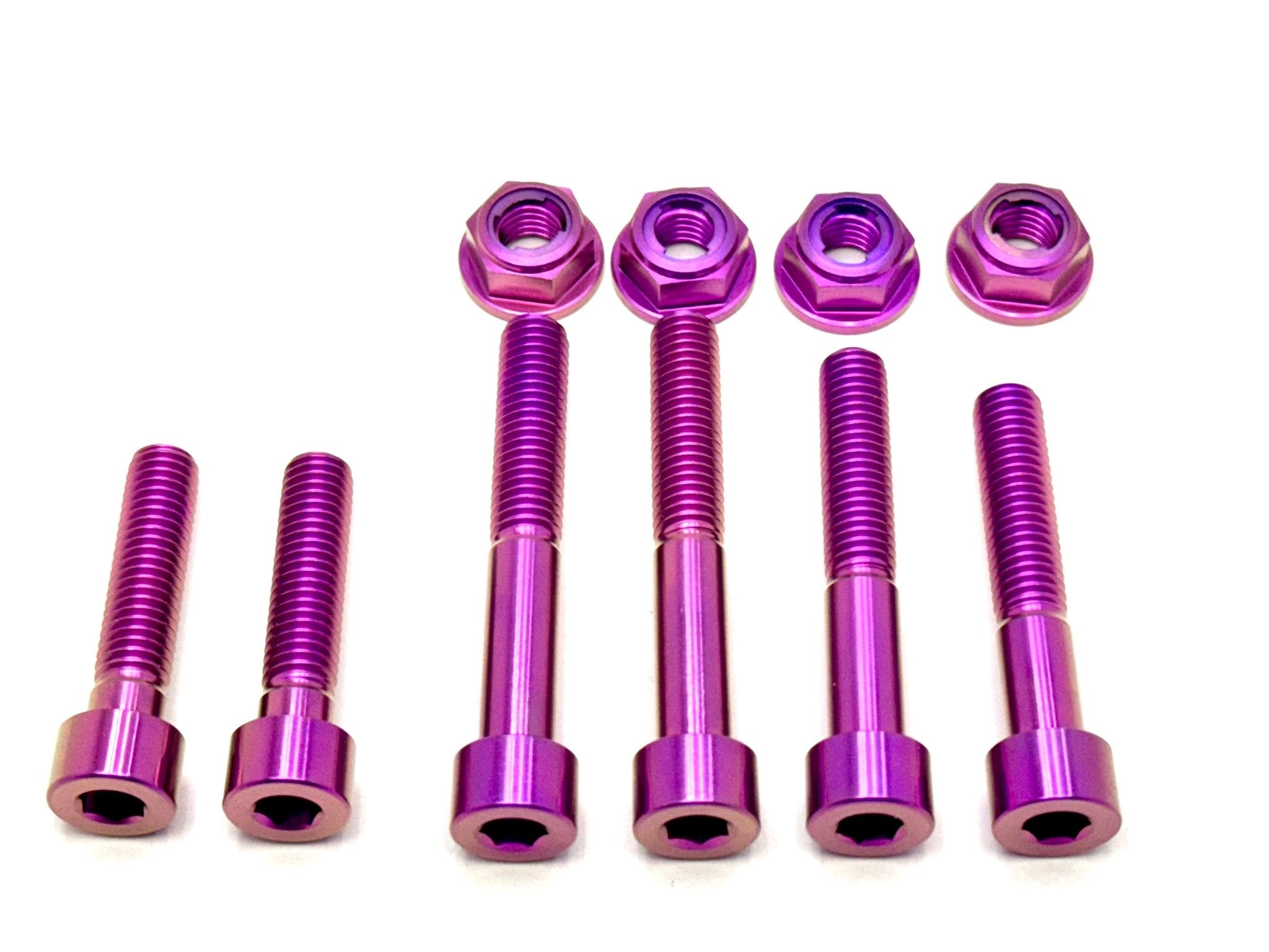 Rear Suspension/ Linkage Bolt Kit for Surron LBX & Segway – Titanium Surron