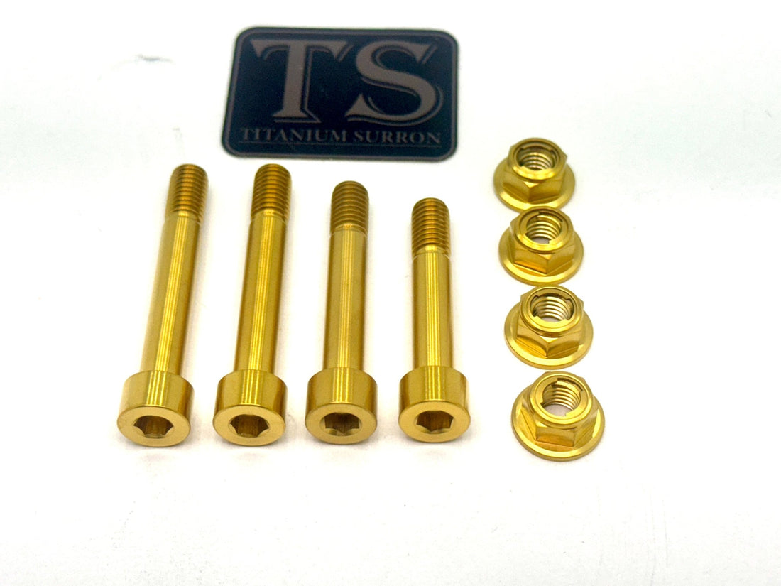 Rear Suspension/ Linkage Bolt Kit for Surron LBX & Segway – Titanium Surron
