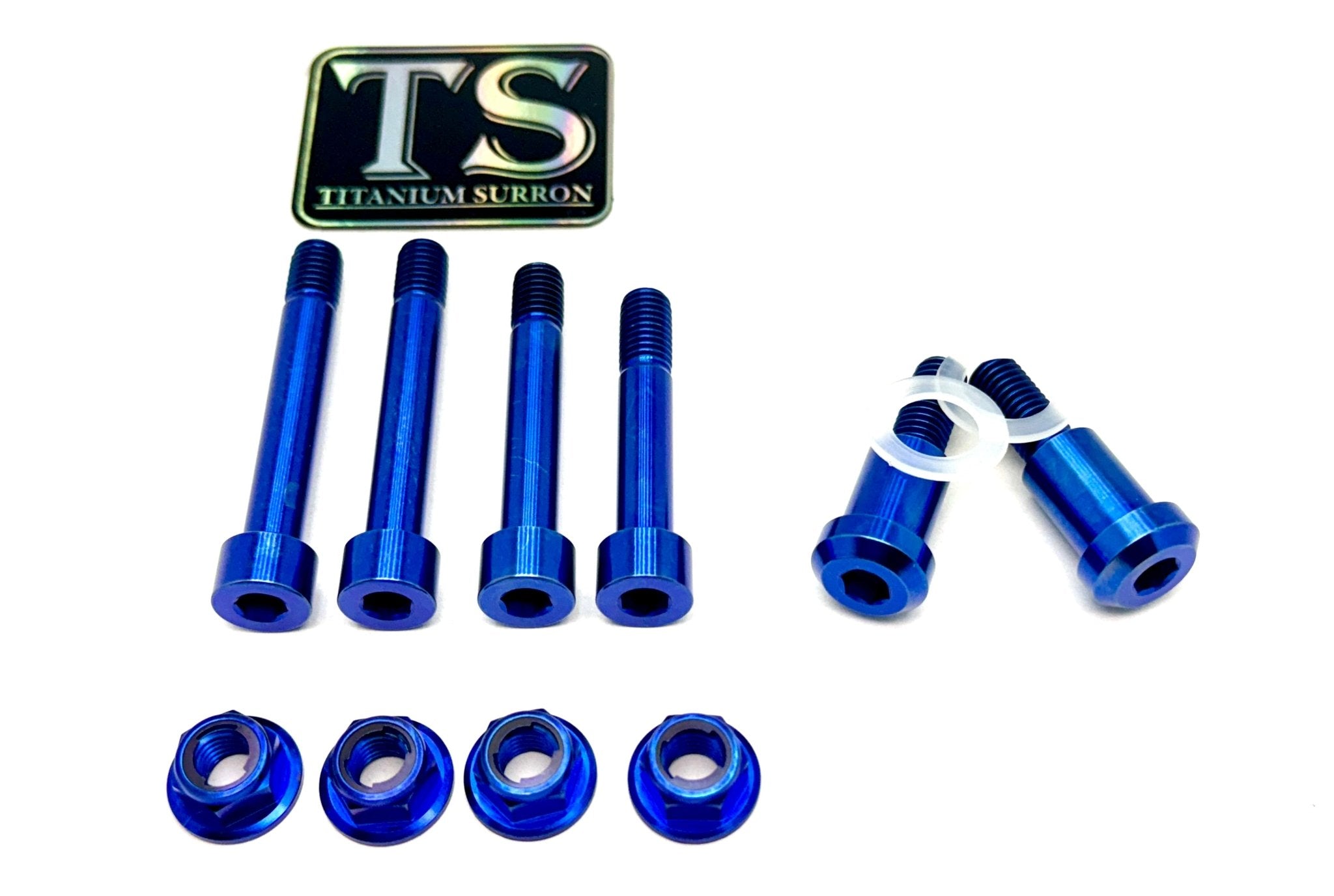 Rear Suspension/ Linkage Bolt Kit for Surron LBX & Segway – Titanium Surron