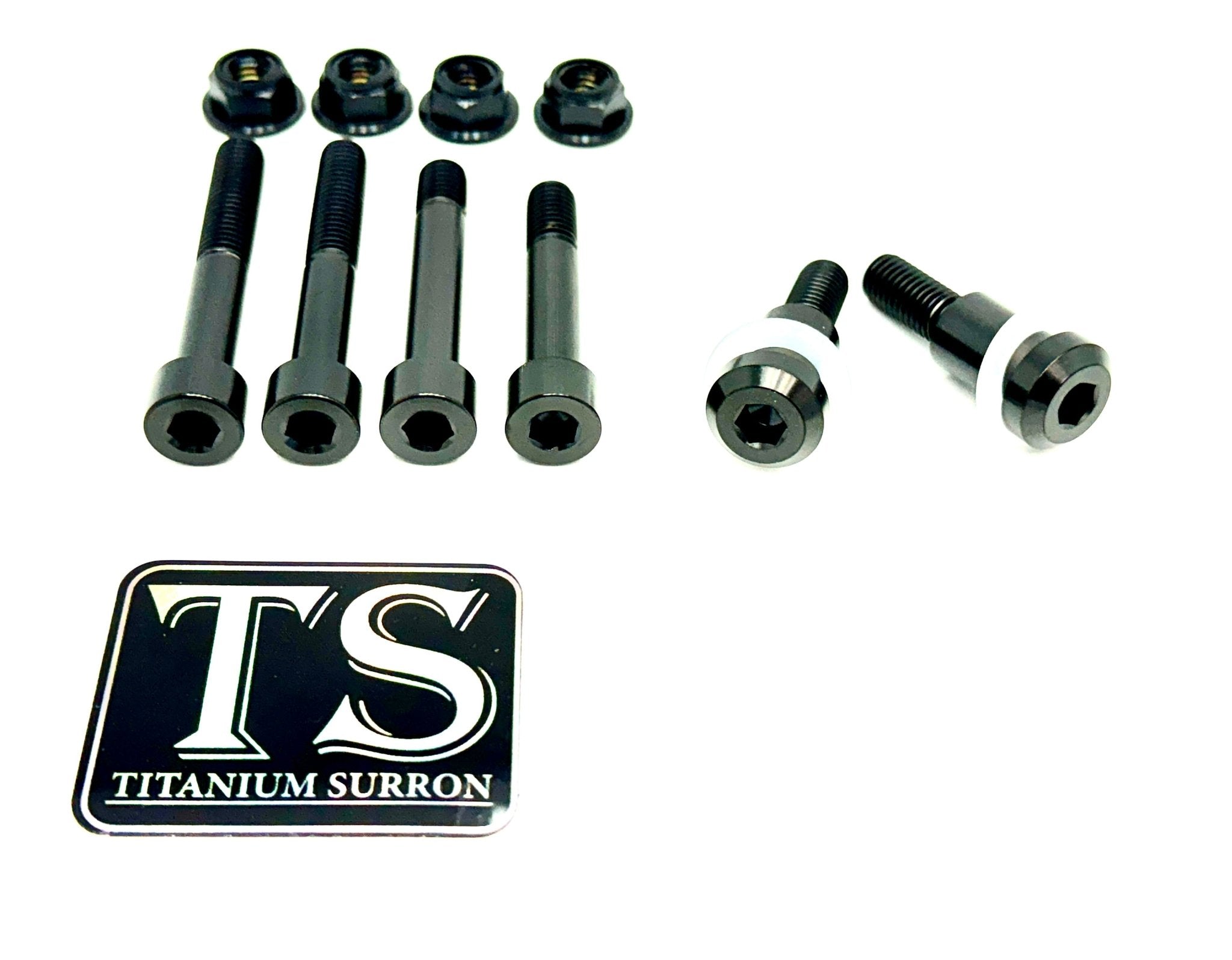 Rear Suspension/ Linkage Bolt Kit for Surron LBX & Segway – Titanium Surron