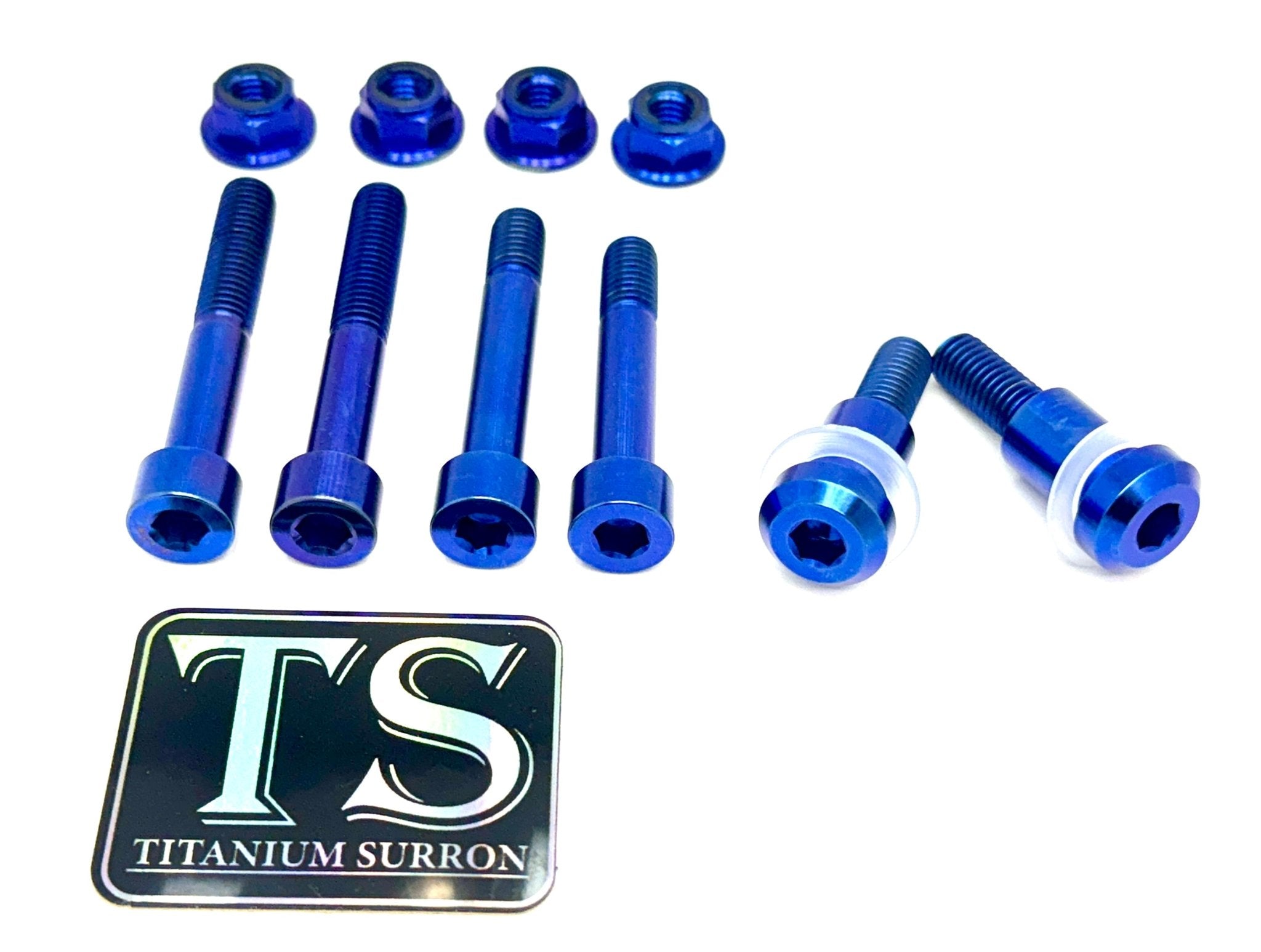 Rear Suspension/ Linkage Bolt Kit for Surron LBX & Segway – Titanium Surron