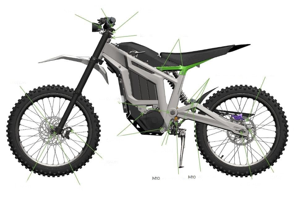 Titanium Hardware for Surron, Talaria, Segway, and other e-moto ...