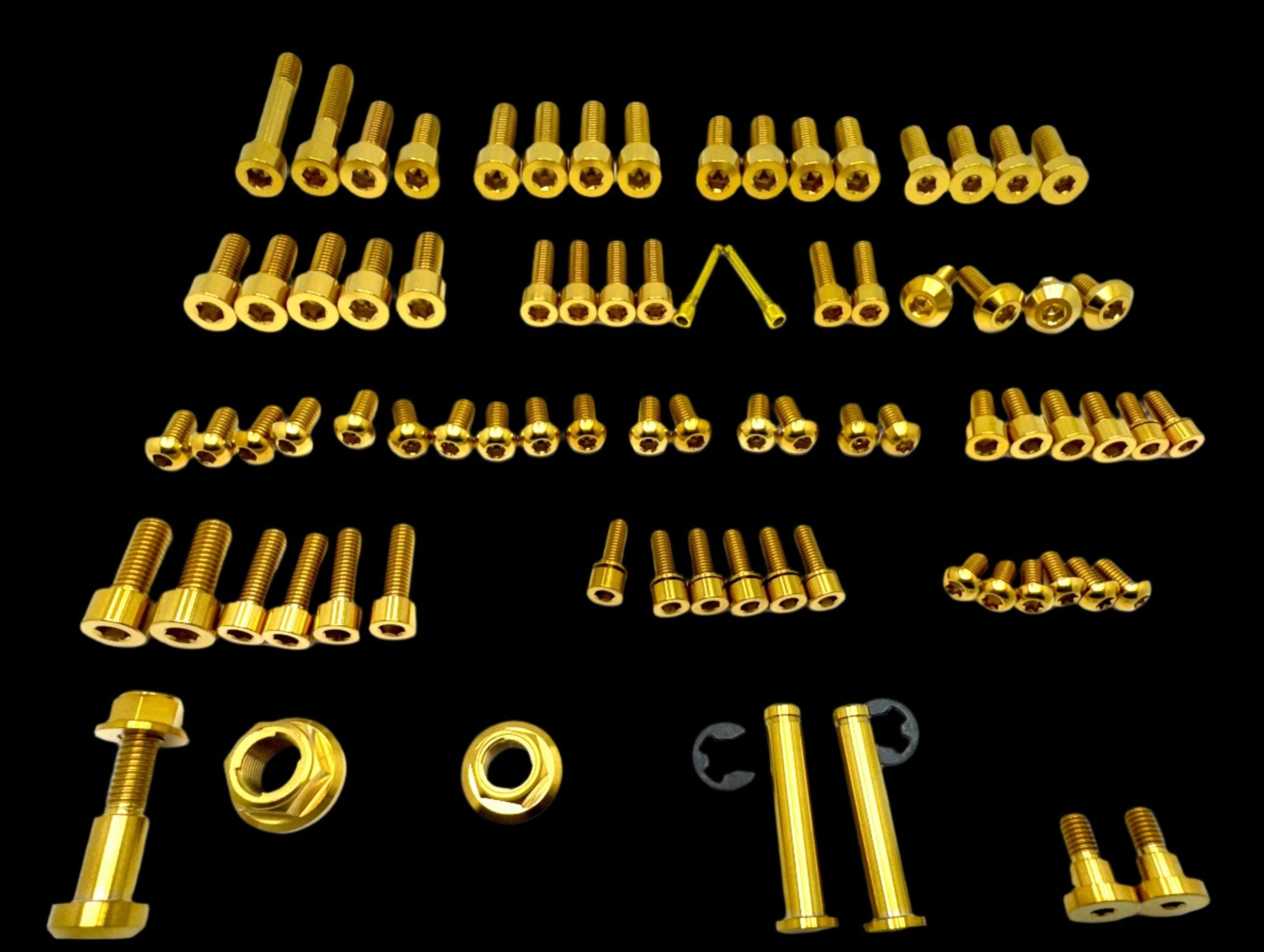 Talaria MX3 MX4 Complete Customization Hardware Kit – Titanium Surron