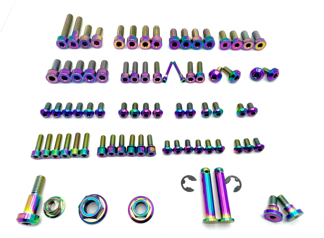 Talaria MX3 MX4 Complete Customization Hardware Kit – Titanium Surron
